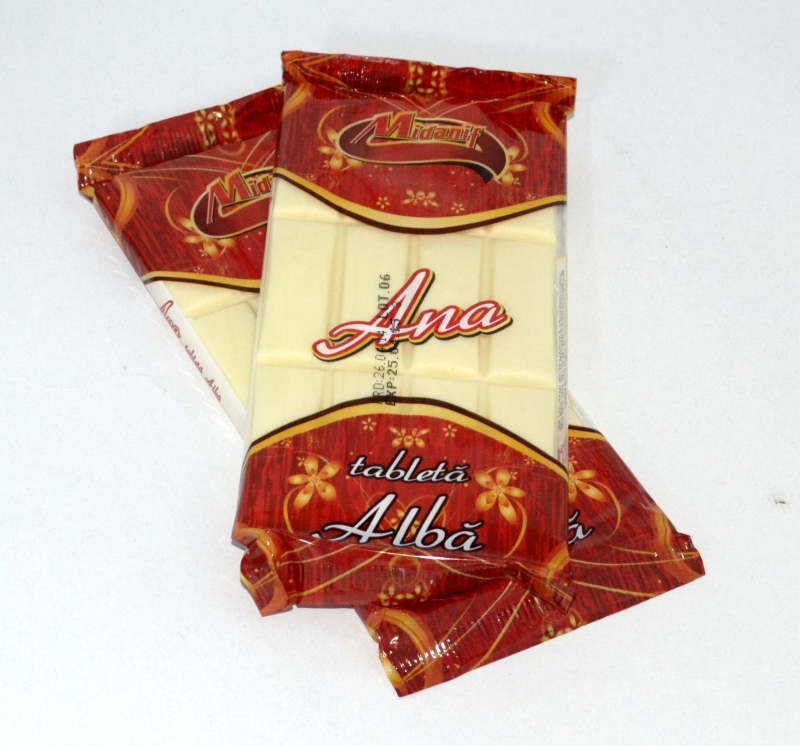 Ciocolata Alba Ana 100 G - Persam