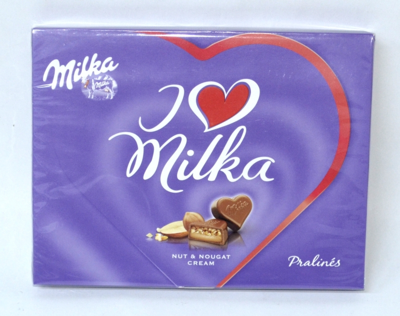 Cutie Ciocolata I Love Milka Alune 110 G - Persam