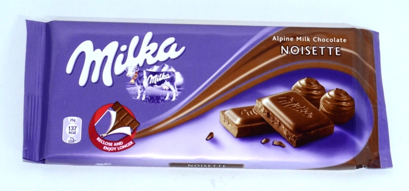 CIOCOLATA MILKA NOISSETE 100 GR - Persam